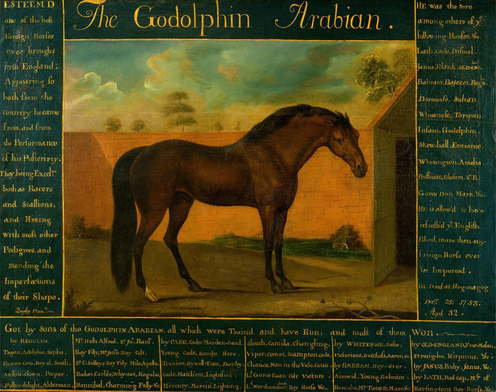 The Godolphin Arabian - Hall of Fame